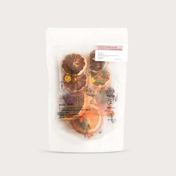(SAMPLE) Fruit & Flower Tea Sampler (1 pouch = 6 pieces / 3 flavors ...